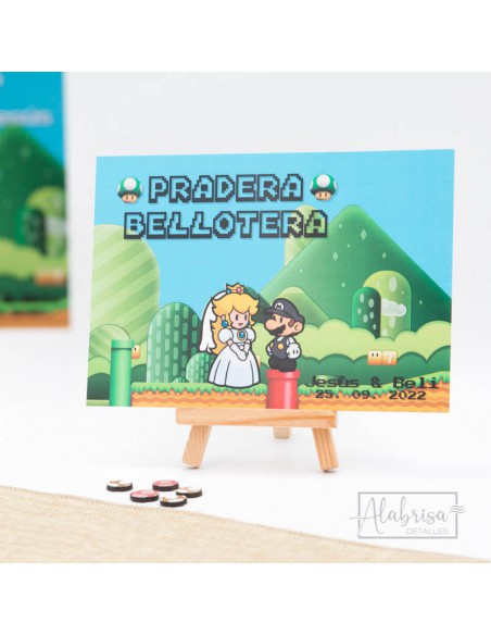 Mesero Boda Super Mario - ALABRISA detalles